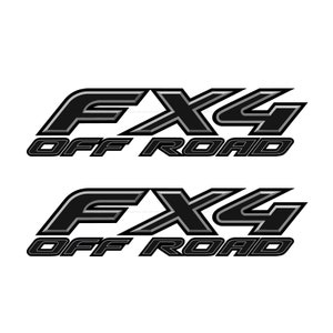 FX4 off Road Decals Black Stickers - Etsy
