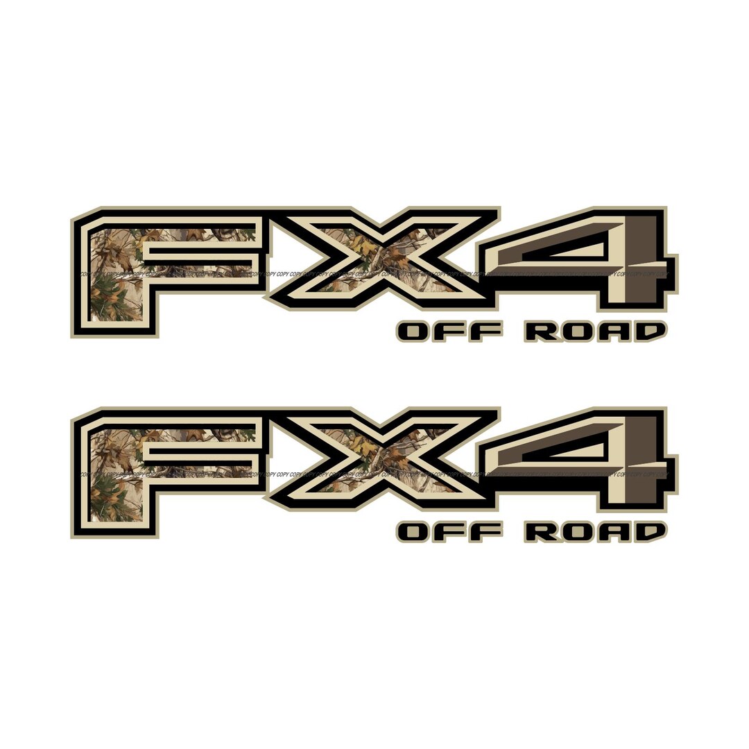 FX4 Offroad Decal Replacement Sticker New Model Ford F150 Truck ...