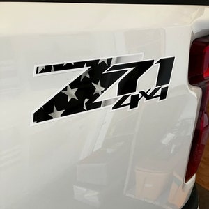 Z71 4x4 USA Flag Truck Decals Stickers for 1500 2500 - Etsy