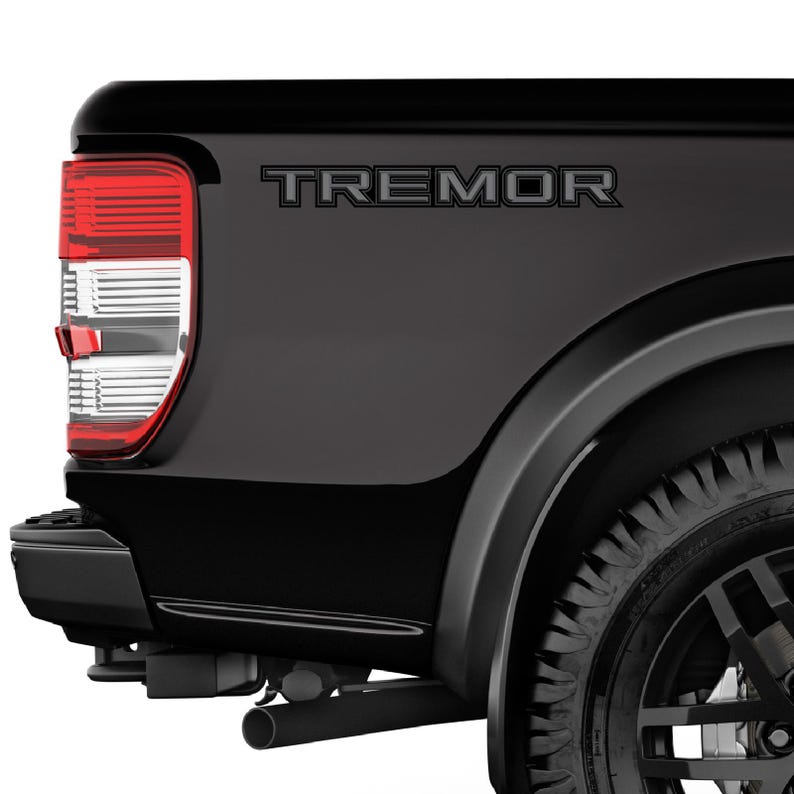 Tremor Decals Package Truck Bed Side - Etsy