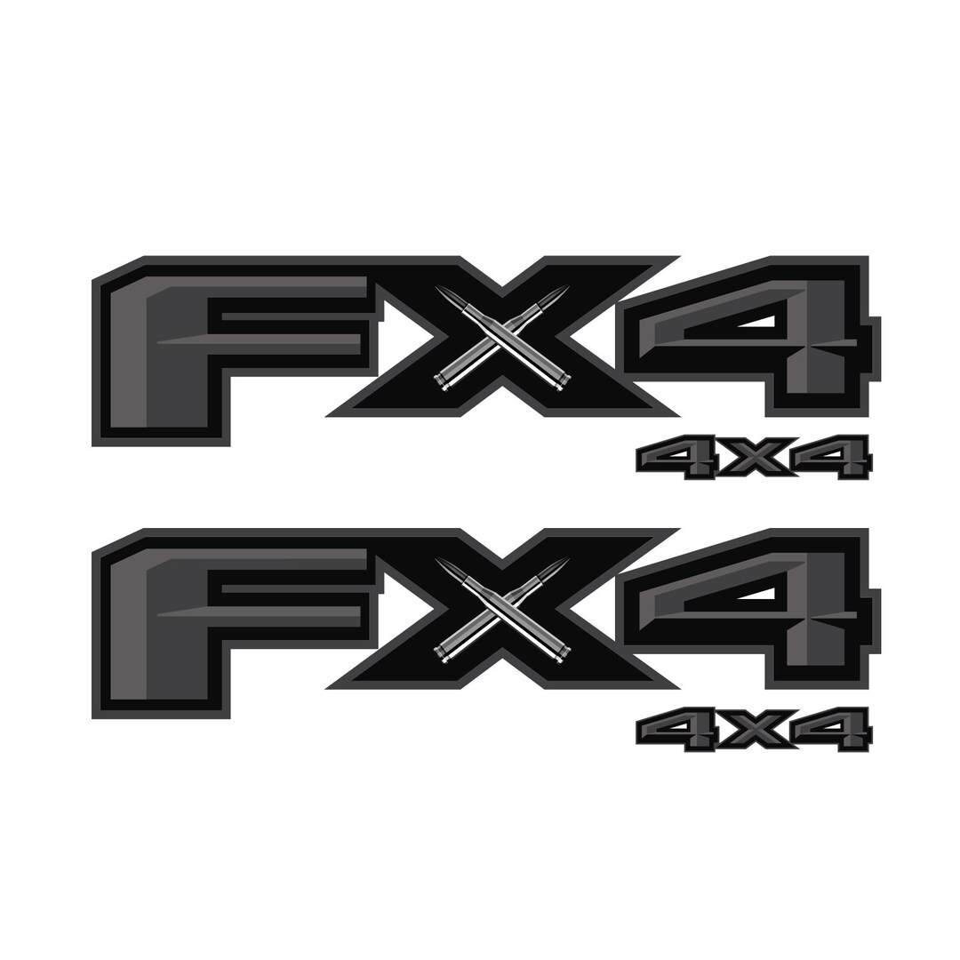 FX4 4x4 Decal Replacement Sticker Ford - Etsy