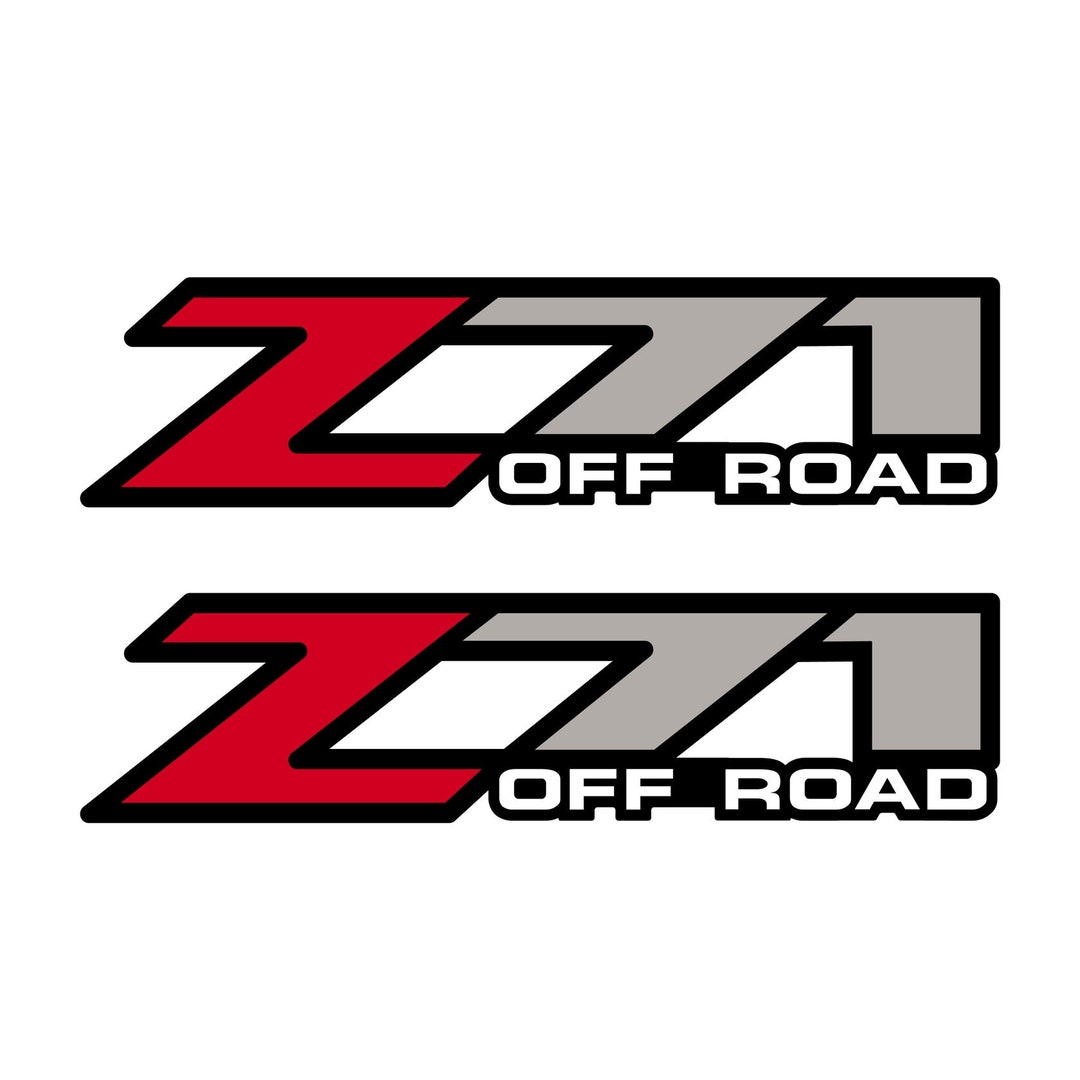 Z71 off Road Decals Stickers Chevy Silverado / GMC Sierra - Etsy
