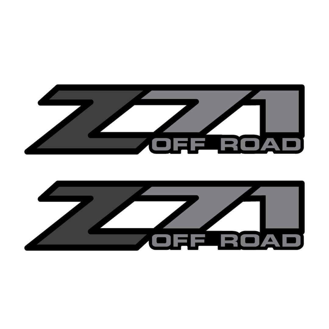 Z71 Off-road Grey Decals Stickers Chevy Silverado / GMC Sierra - Etsy