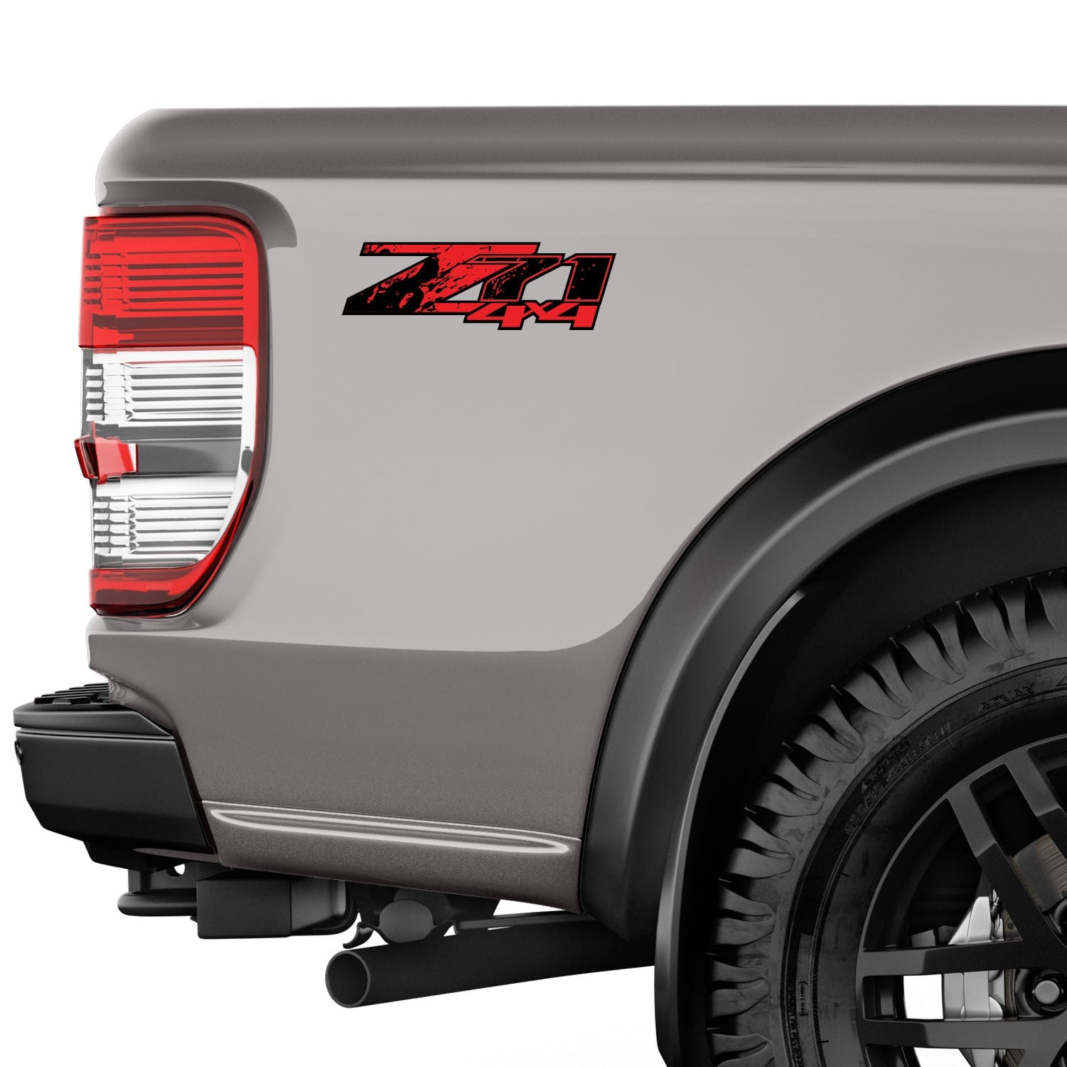Z71 4x4 Red Splash Truck Decals Stickers for 1500 2500 - Etsy