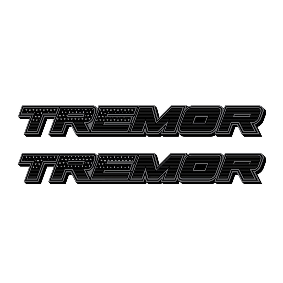 Tremor Decals USA Flag Sport Package Truck Bed Side F150 F250 - Etsy