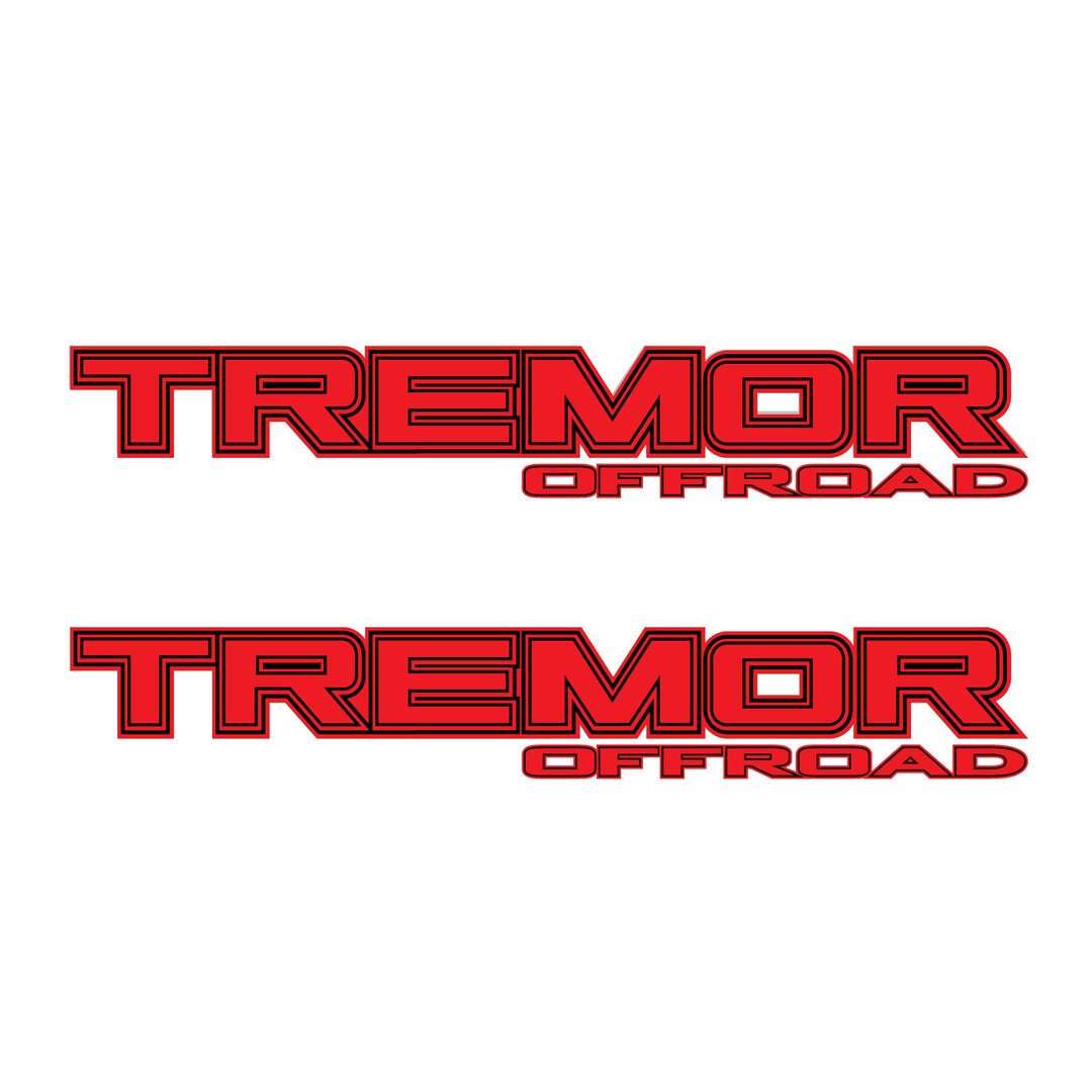 Tremor Offroad Decals Package Truck Bed Side F150 F250 - Etsy
