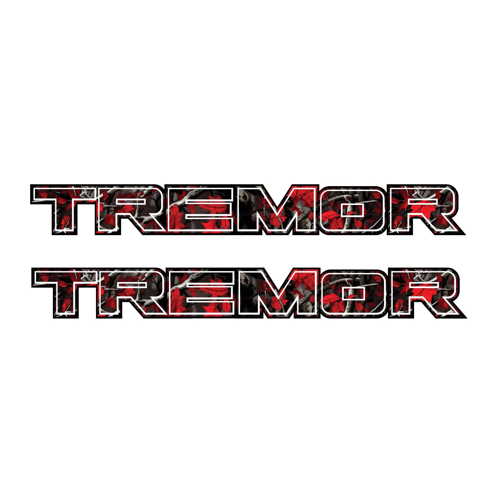 Tremor Camo Decals Package Truck Bed Side F150 F250 - Etsy