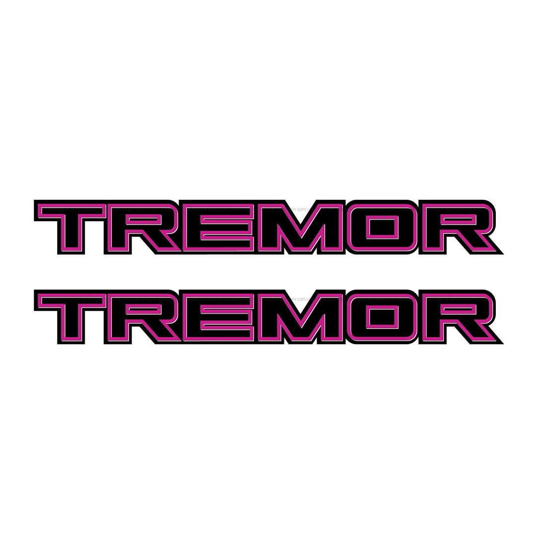 Tremor Decals Package Truck Bed Side F150 F250 - Etsy
