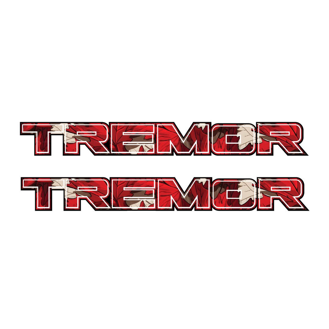 Tremor Camo Decals Package Truck Bed Side F150 F250 - Etsy