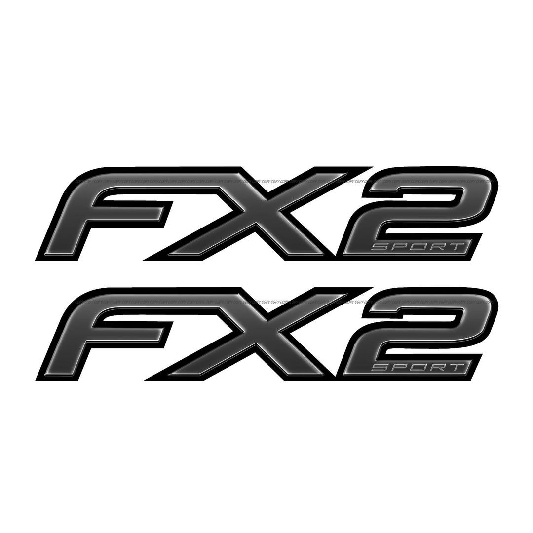 FX2 Sport Decals F Stickers Truck Bed Side / Silver - Etsy