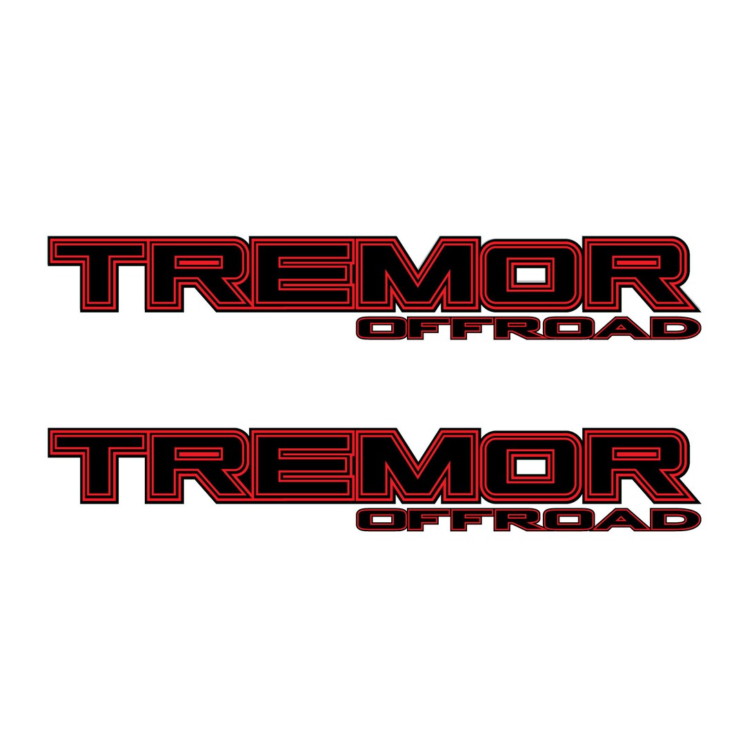 Tremor Offroad Decals Package Truck Bed Side - Etsy