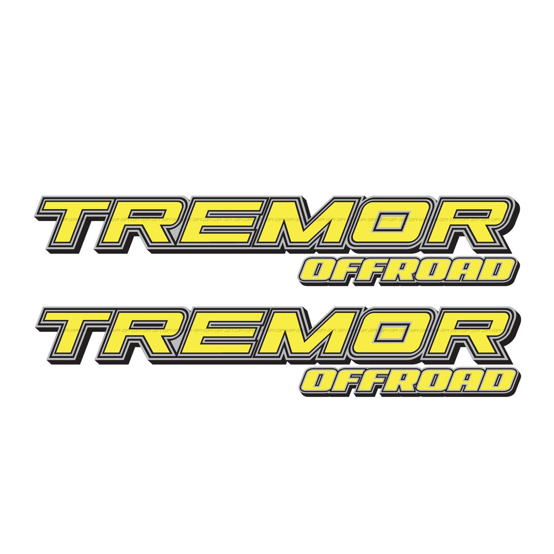 Tremor Offroad Sport Decals Package Truck Bed Side F150 F250 - Etsy