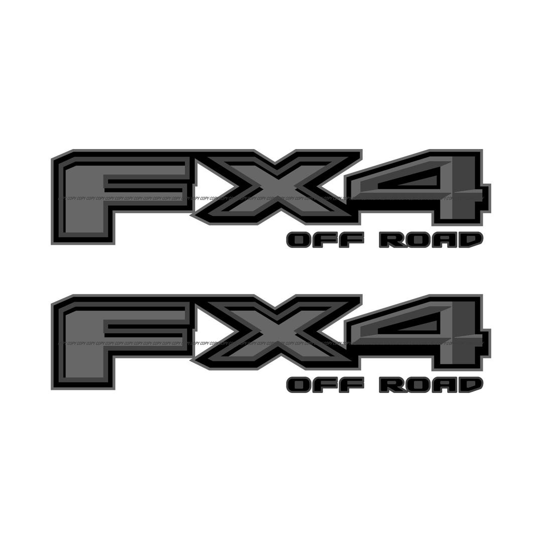 FX4 Offroad Decal Replacement Sticker New Model Ford F150 Truck / Black ...