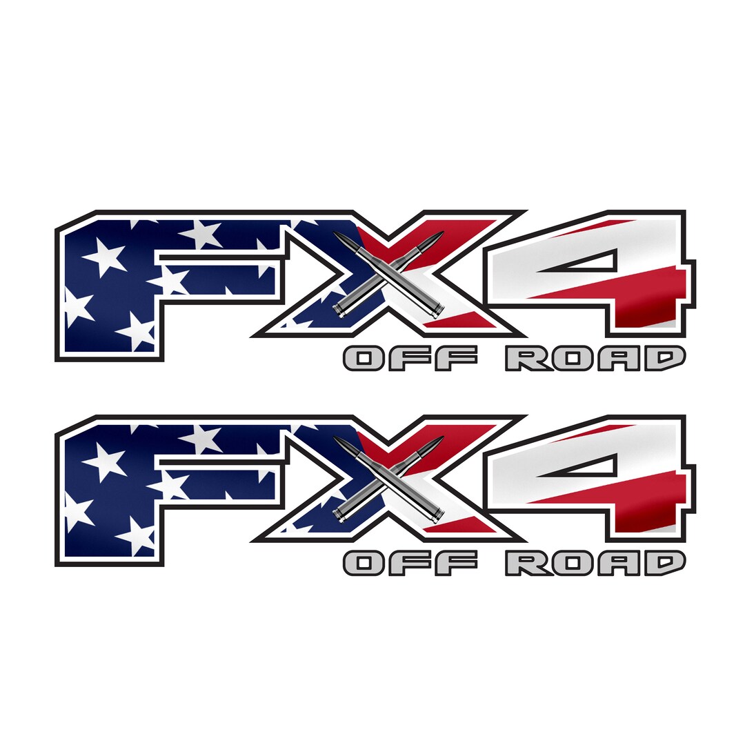 FX4 off Road Decal Replacement Sticker Ford - Etsy