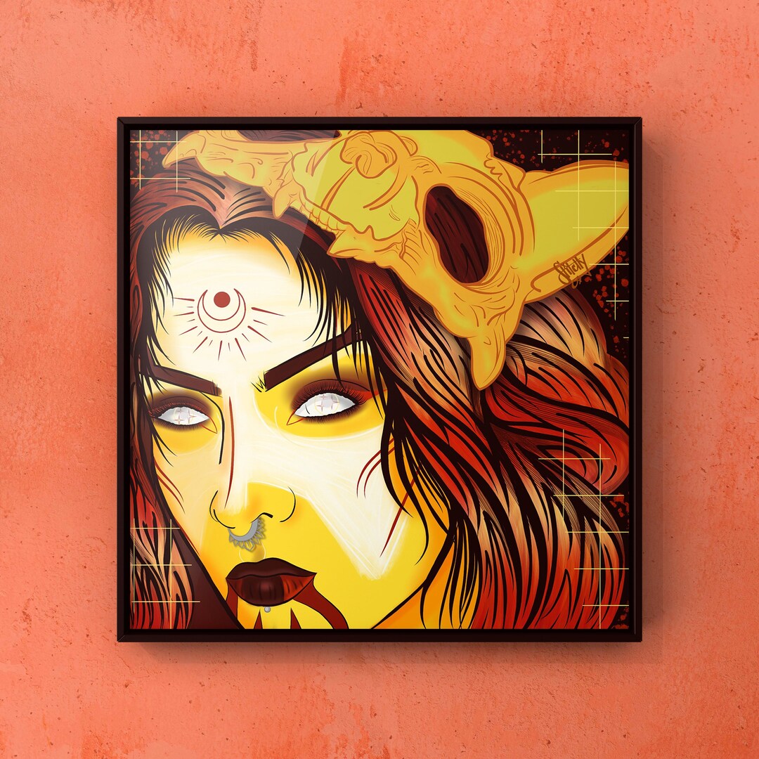 Bone Witch Art Print Instant Download Printable Home Dorm and Office ...