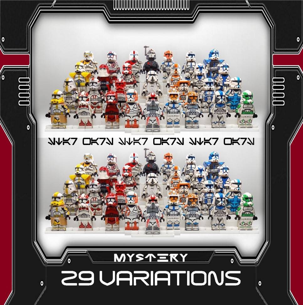 Lego Star Wars UV Printed Republic Clone Mystery Bag 1 - Etsy