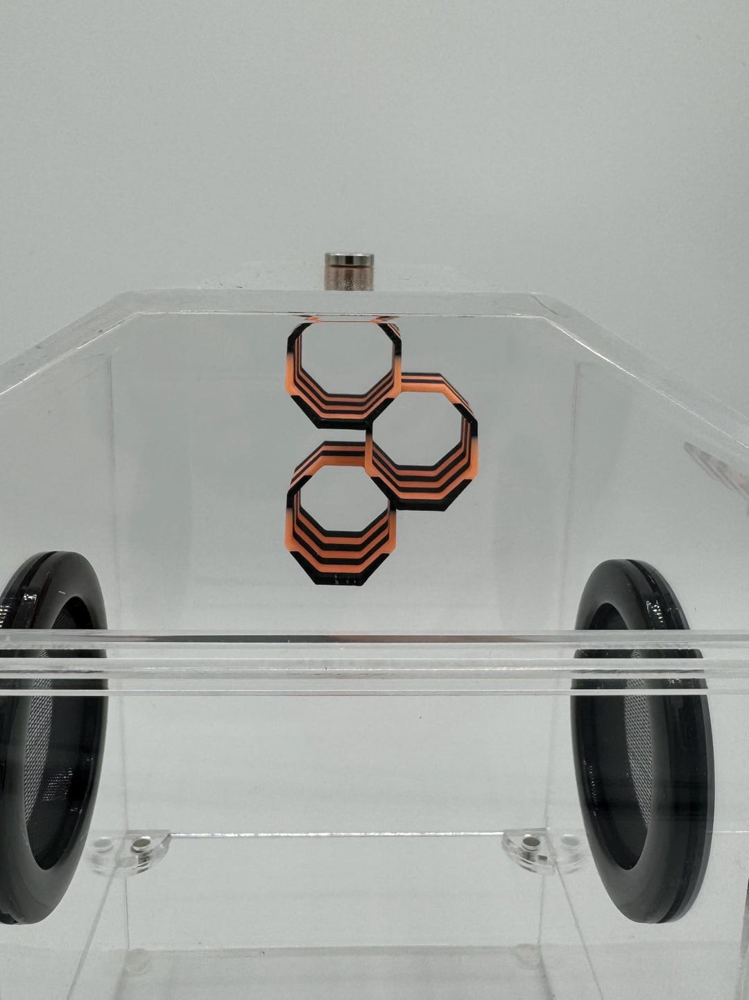 Magnetic Glow Striped Triple Hex Hide for Jumping Spiders “orange” - Etsy