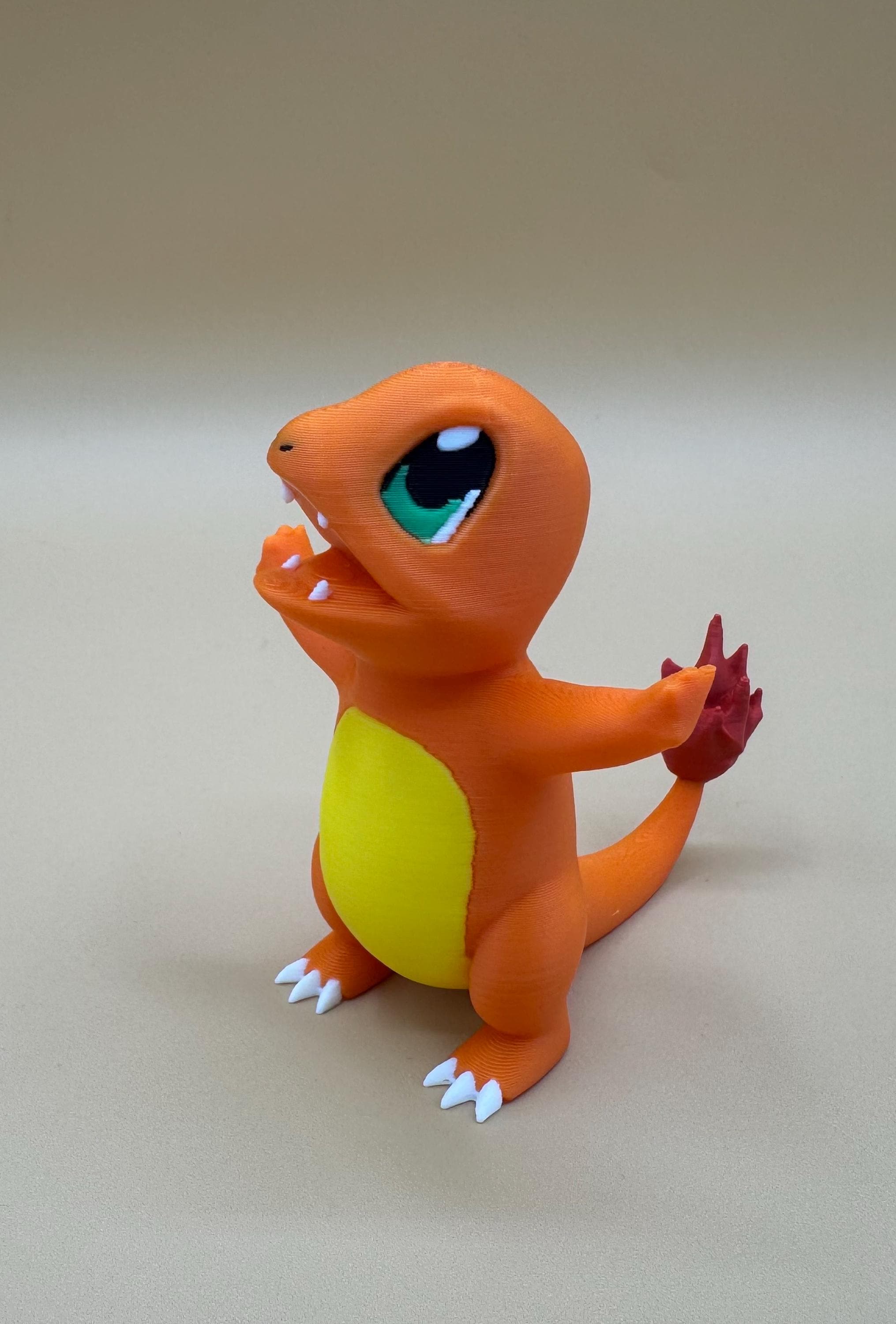 Pokemon Color Charmander Figurine - Etsy