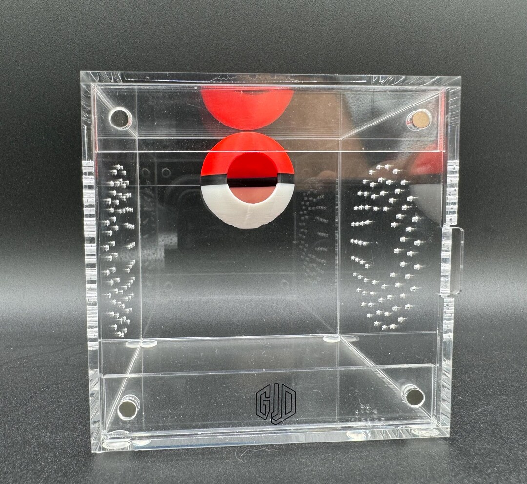 Magnetic “pokeball” Jumping Spider Hide *built in Magnet* - Etsy