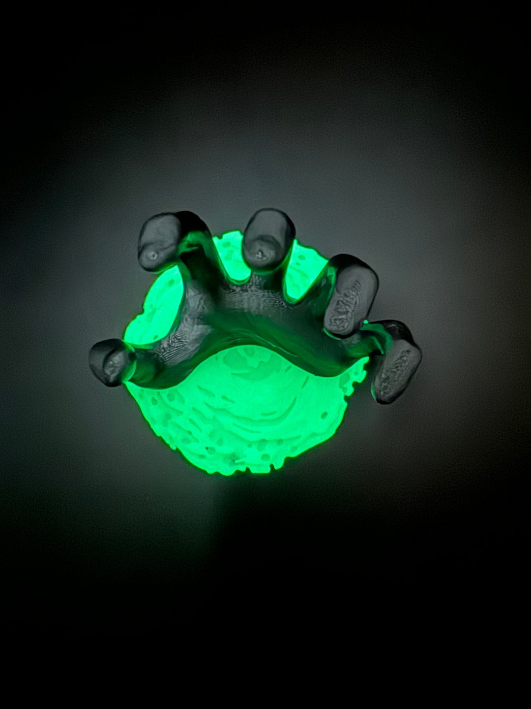 Creepy Hand Glow Ledge for Jumping Spiders and Invertebrates *built in ...