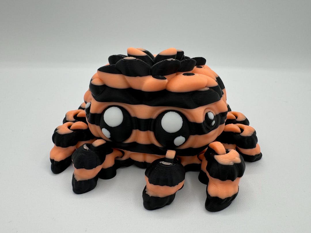 Magnetic/articulating Glow Jumping Spider Toy - Etsy