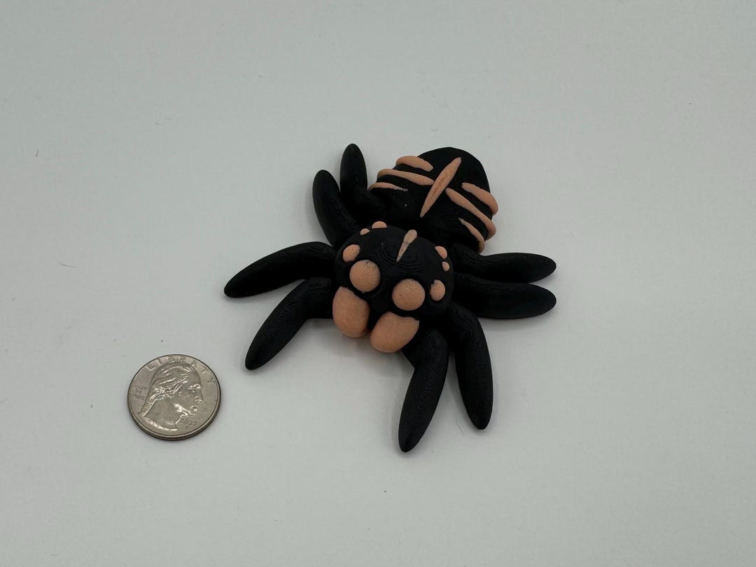 Articulating Glow Jumping Spider Toy - Etsy