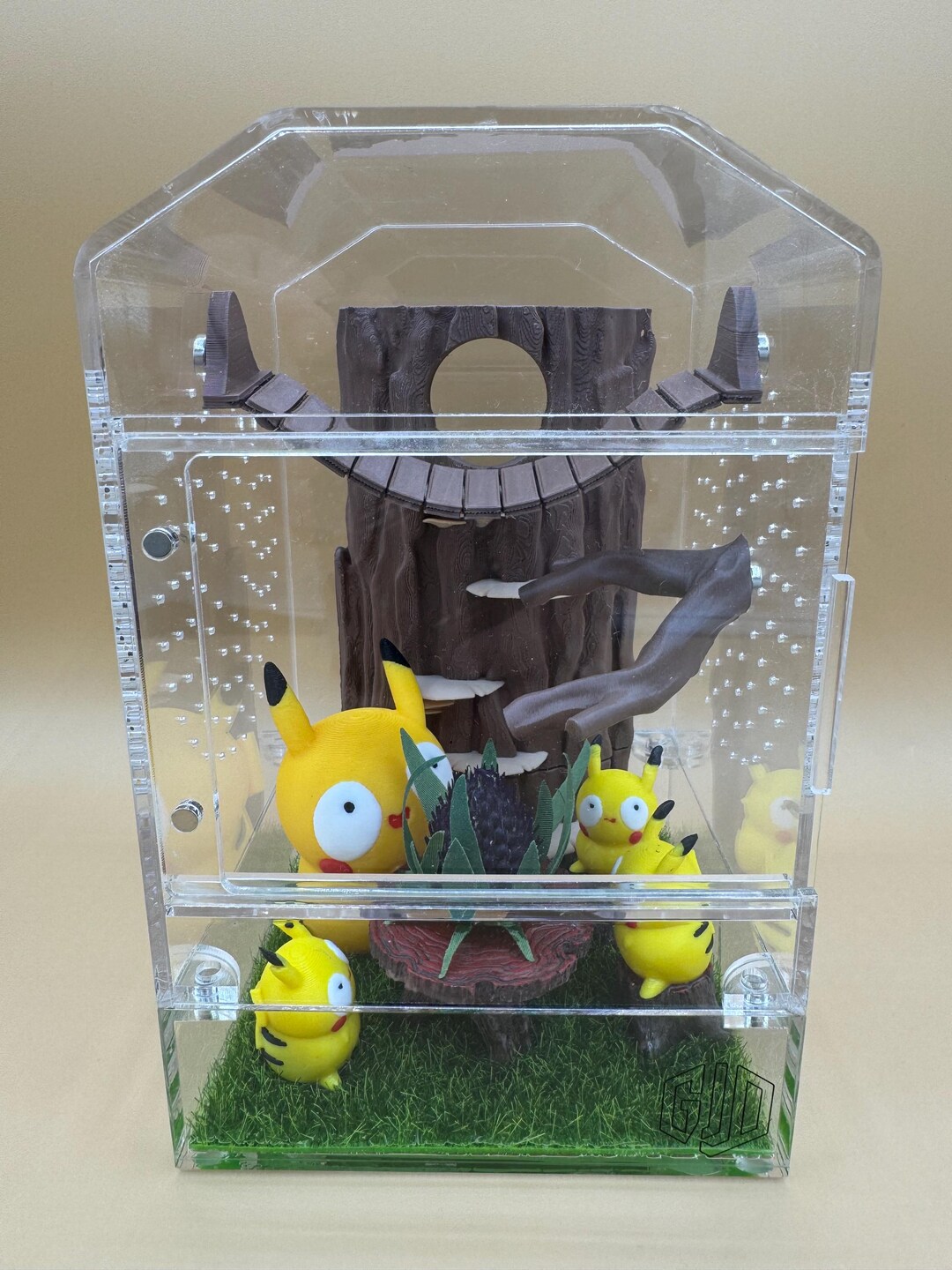 3-D “pika-party” Jumping Spider Enclosure 5x5x8” - Etsy