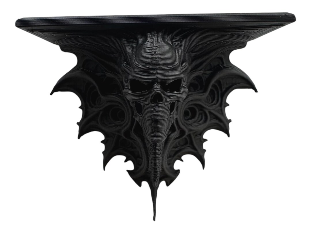 Gothic Bat Skull Shelf for Jumping Spiders - Etsy