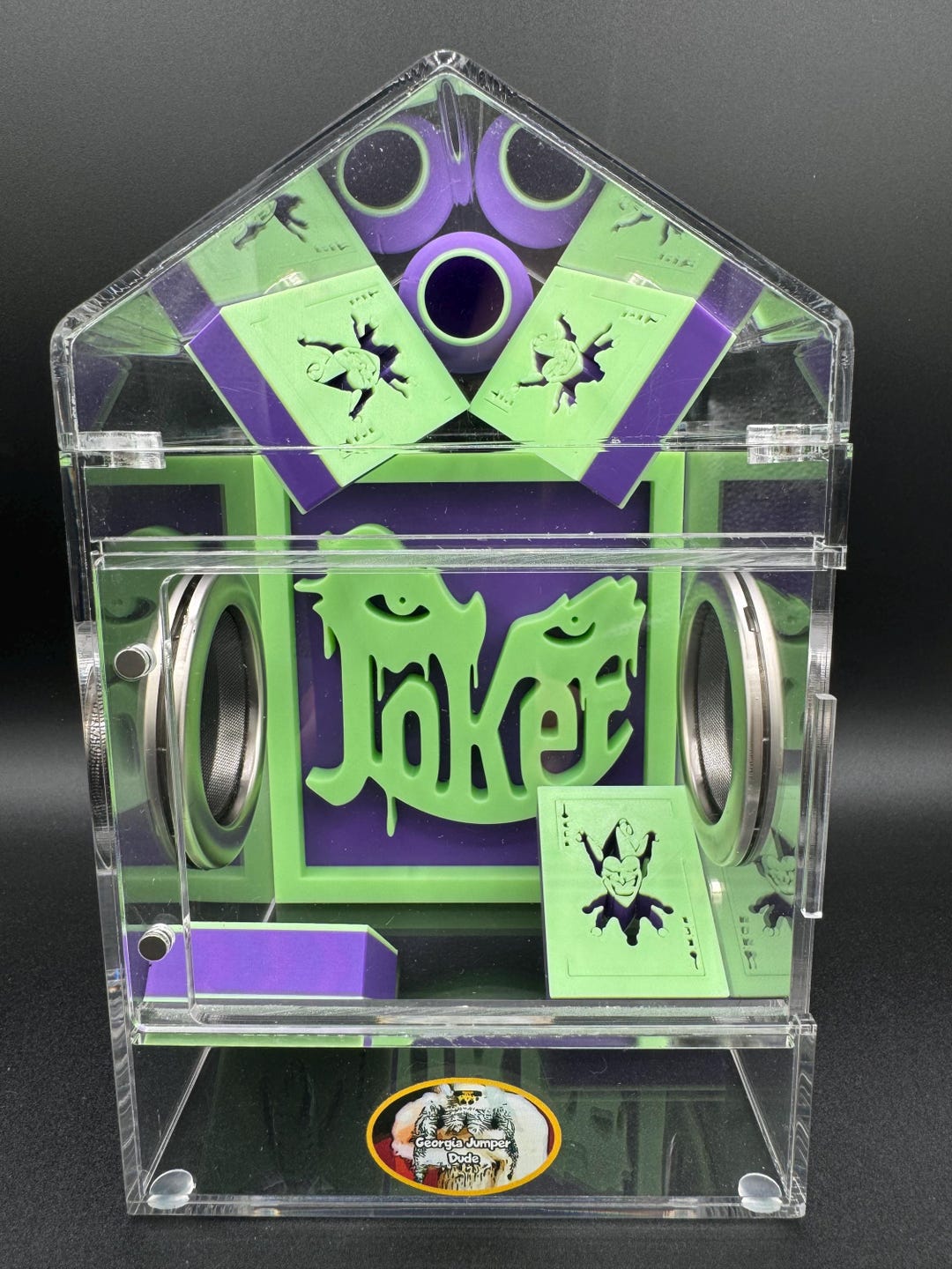 3-D joker Jumping Spider Enclosure 5x5x8 - Etsy
