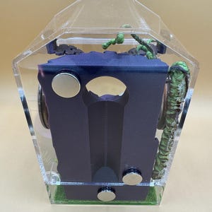 3-D totoro Jumping Spider Enclosure 5x5x8 - Etsy