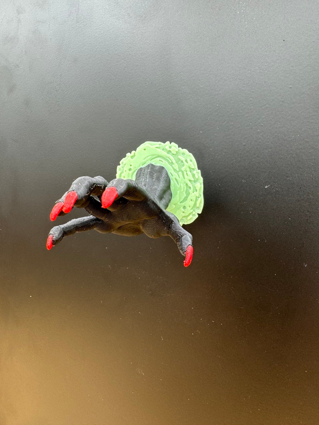 Creepy Hand Glow Ledge for Jumping Spiders and Invertebrates *built in ...