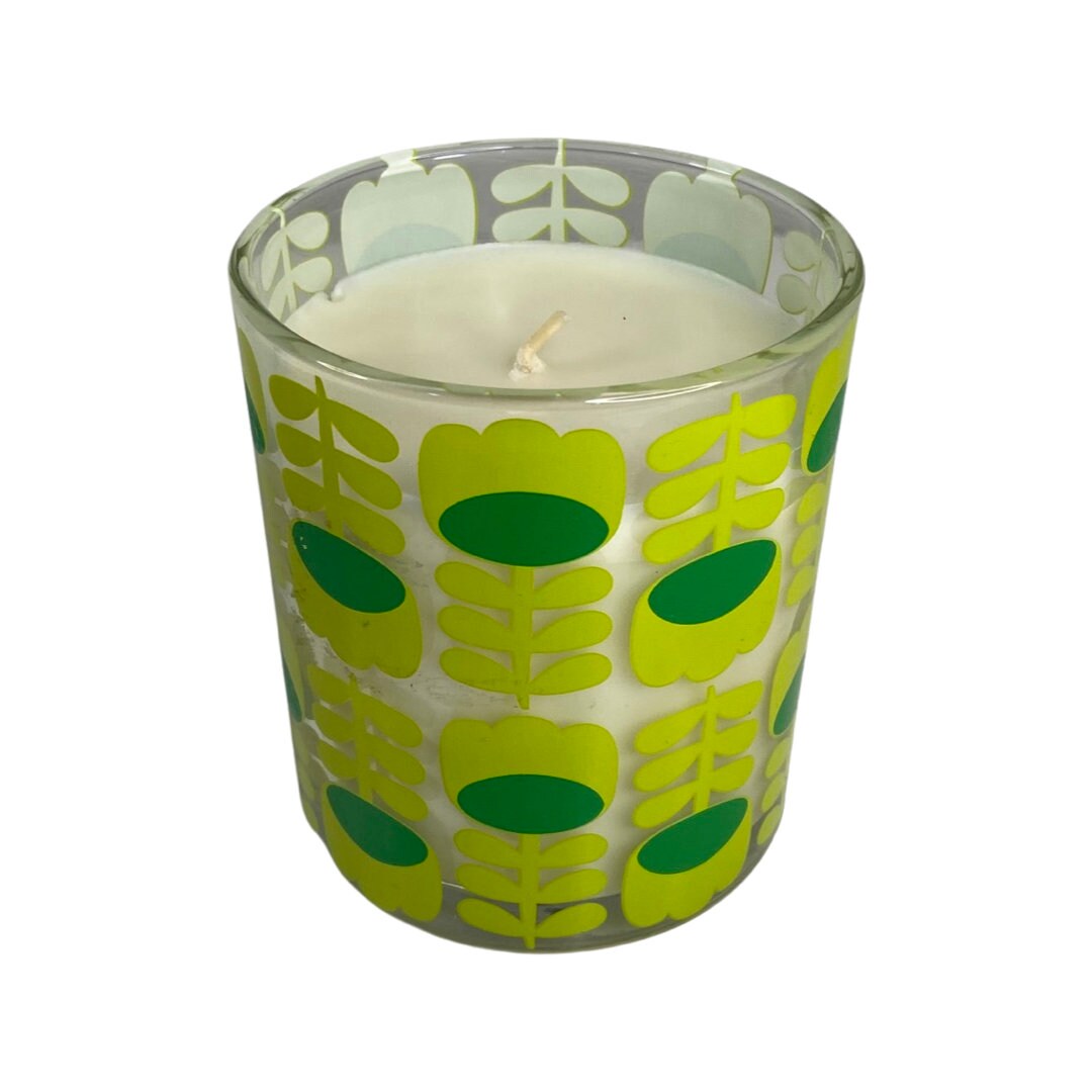 Retro Green Candle Vintage Design Candle Mid Century Modern Candles ...