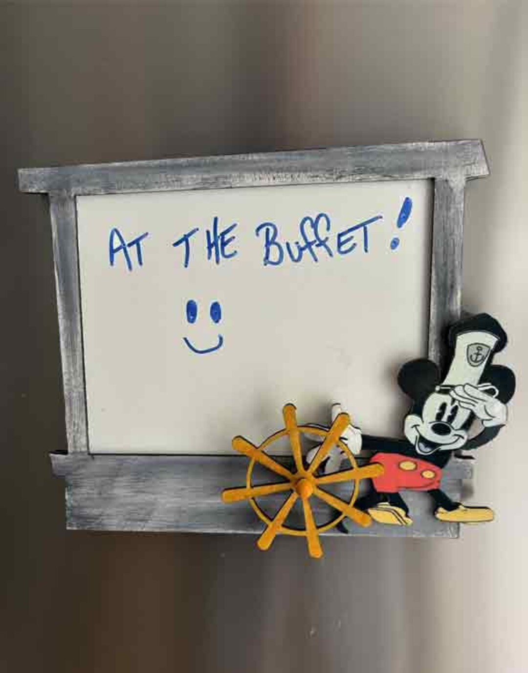 Disney Steamboat Willie Unique Refrigerator/cruise Ship White Board ...