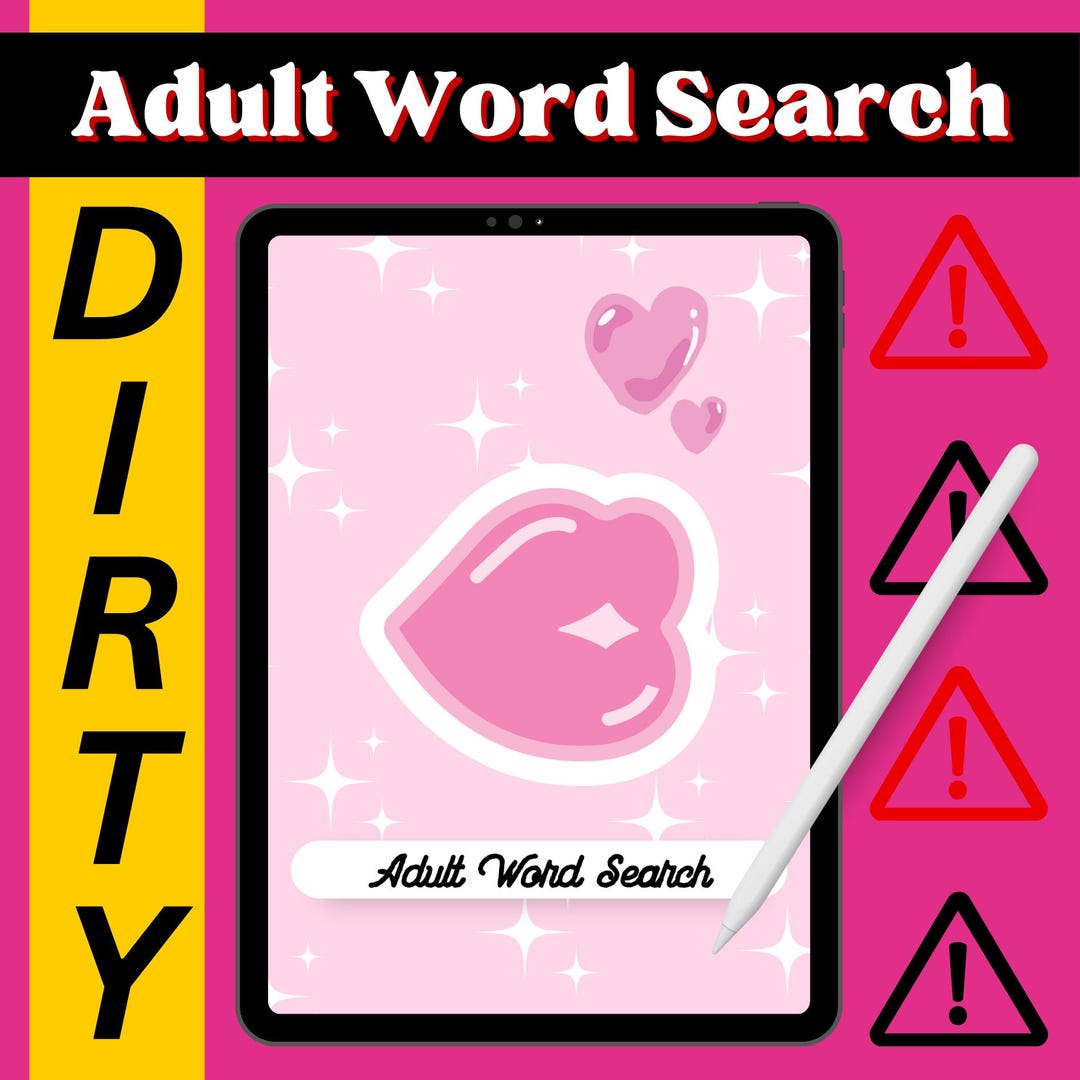 Adult Word Search Game | Pink Word Search | Printable Word Search | PDF ...