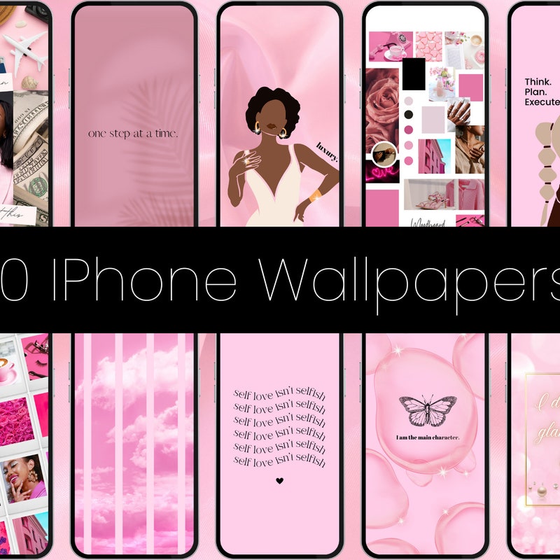 Pink Lock Screen Desktop - Etsy