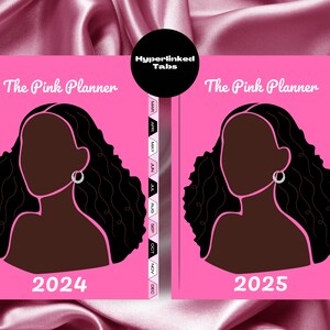 2024-2025 Pink Planner Bundle Digital Planner for iPad Pink Goodnotes ...