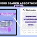 Word Search Puzzle Game | Word Search Printable | 10 Word Searches and ...