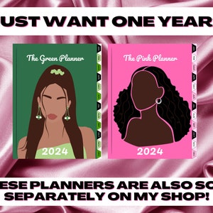 2024-2025 Pink Planner Bundle Digital Planner for iPad Pink Goodnotes ...