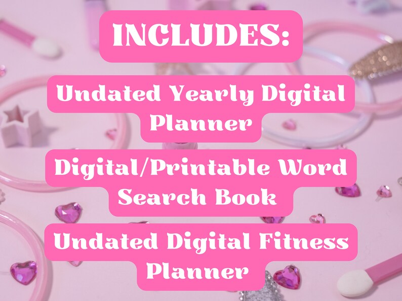Y2K Digital Planner Y2K Bundle Y2K Word Search Y2K Fitness Planner Y2K ...