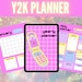 Y2K Digital Yearly Planner | Undated Yearly Planner | 2000s Inspired ...