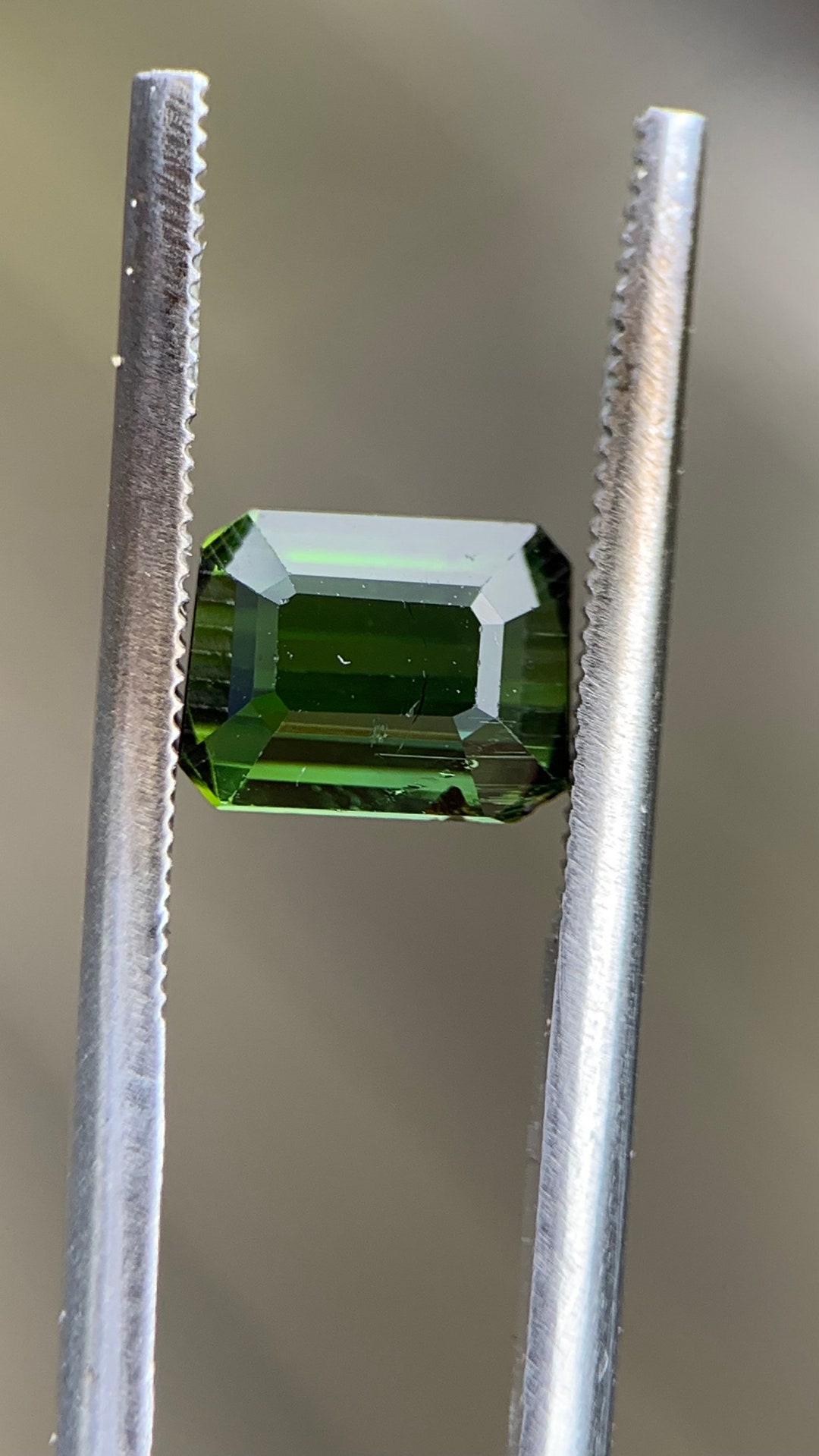 1.10ct Natural Green Tourmaline Verdelite Genuine Green Tourmaline ...
