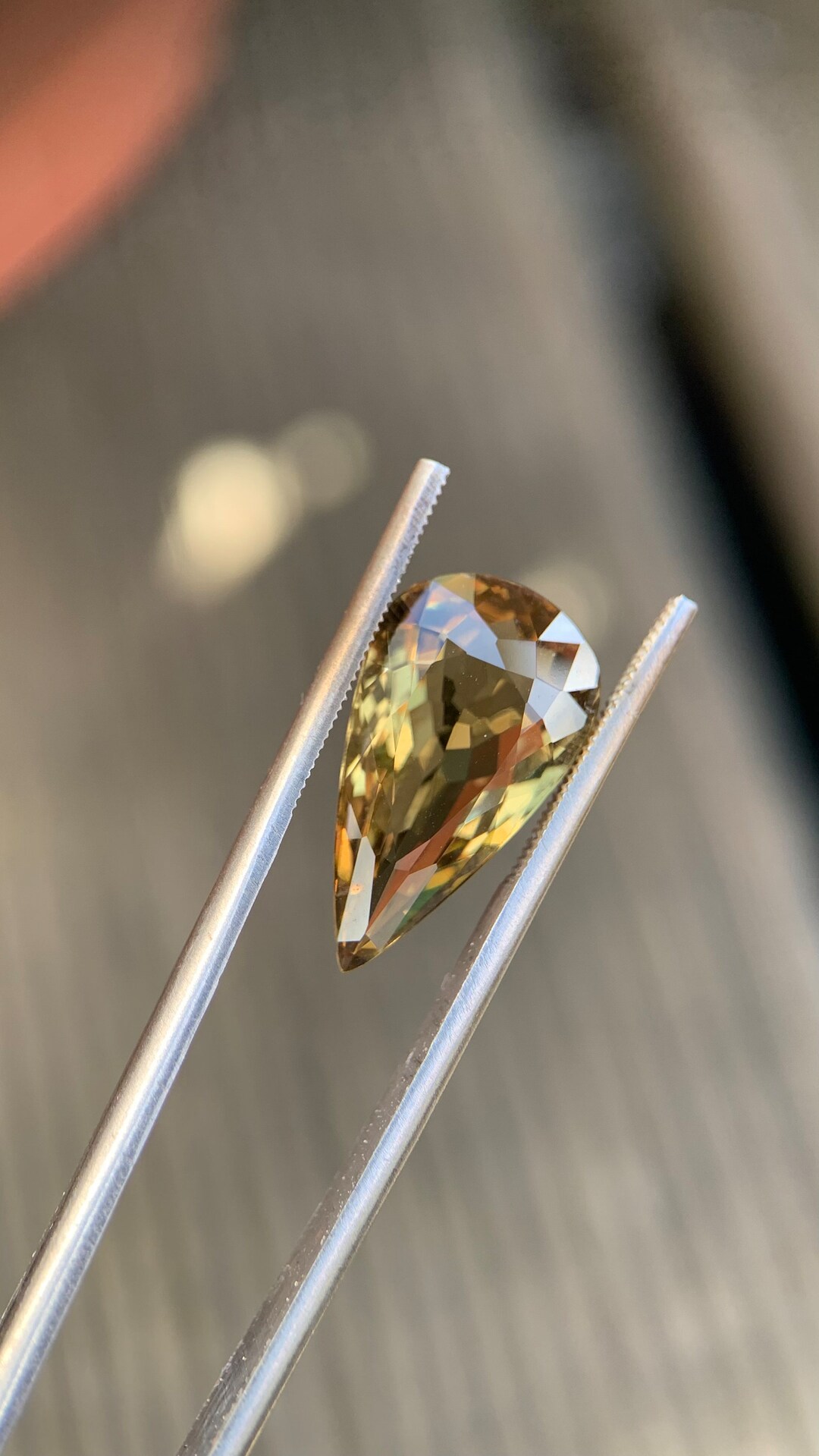 4.61ct Natural Yellow Precious Beryl Helidor 16.7x9.5 West Africa ...