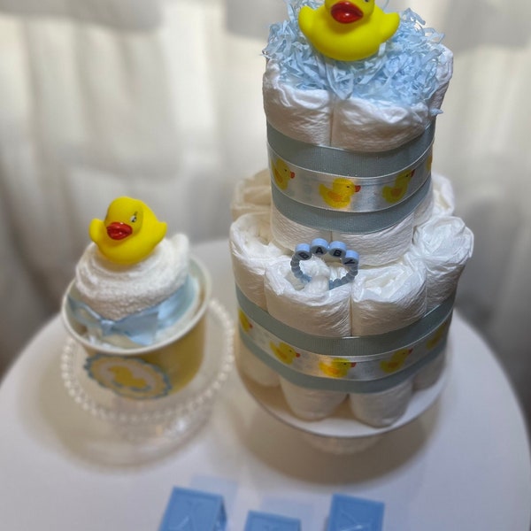 Mini Diaper Cakes - Etsy