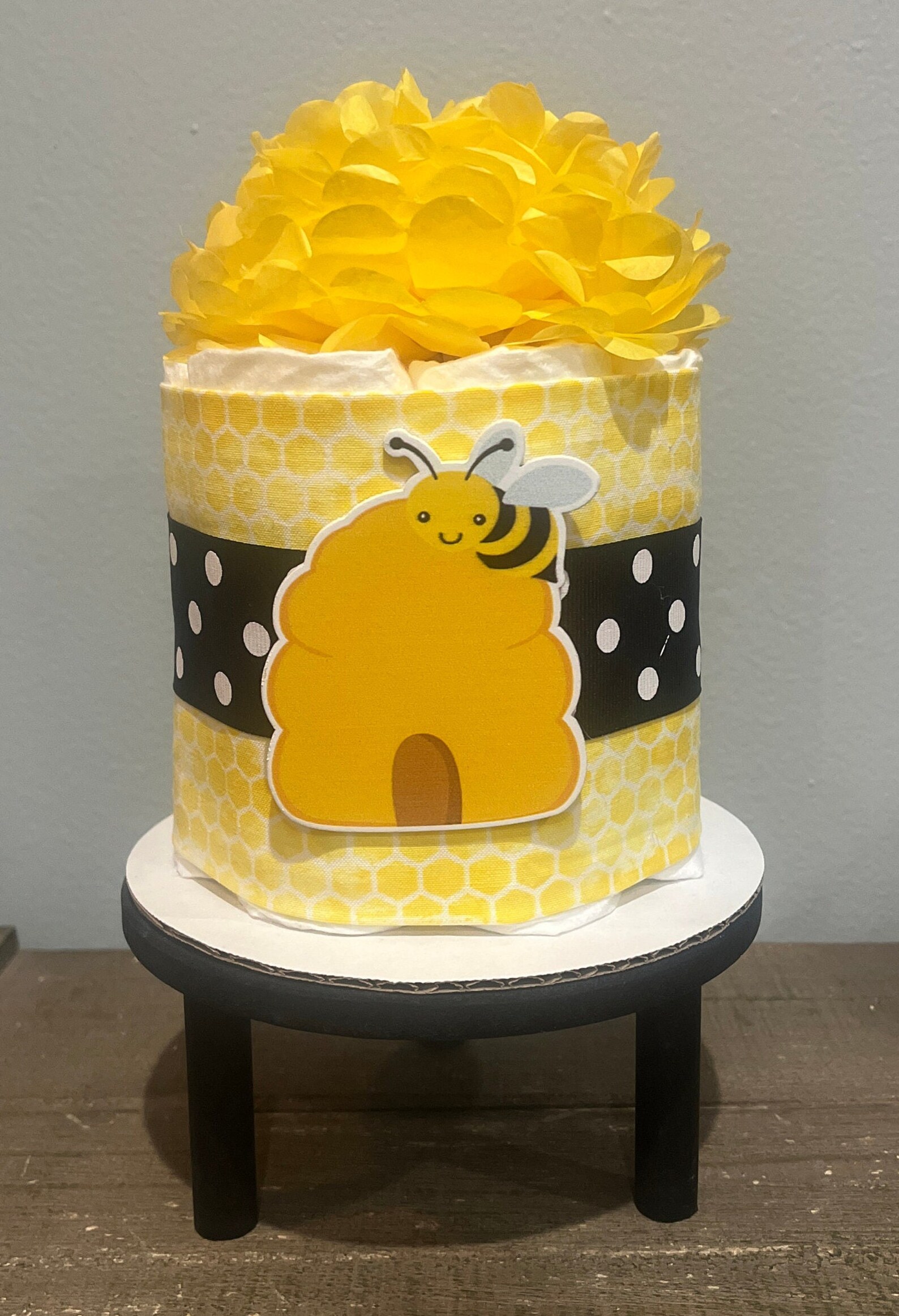 Mini Bee Diaper Cakes - Etsy