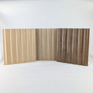 Fluted Wall Panels, Scalloped Wall Paneling, Primed, White Oak, Walnut ...