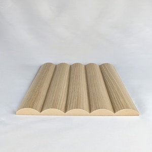 Reeded Wall Panels, 1-1/2" Wide Reeds, Tambour Wall Paneling, Primed or ...