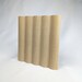 Reeded Wall Panels, 1-1/2 Wide Reeds, Tambour Wall Paneling, Primed or ...