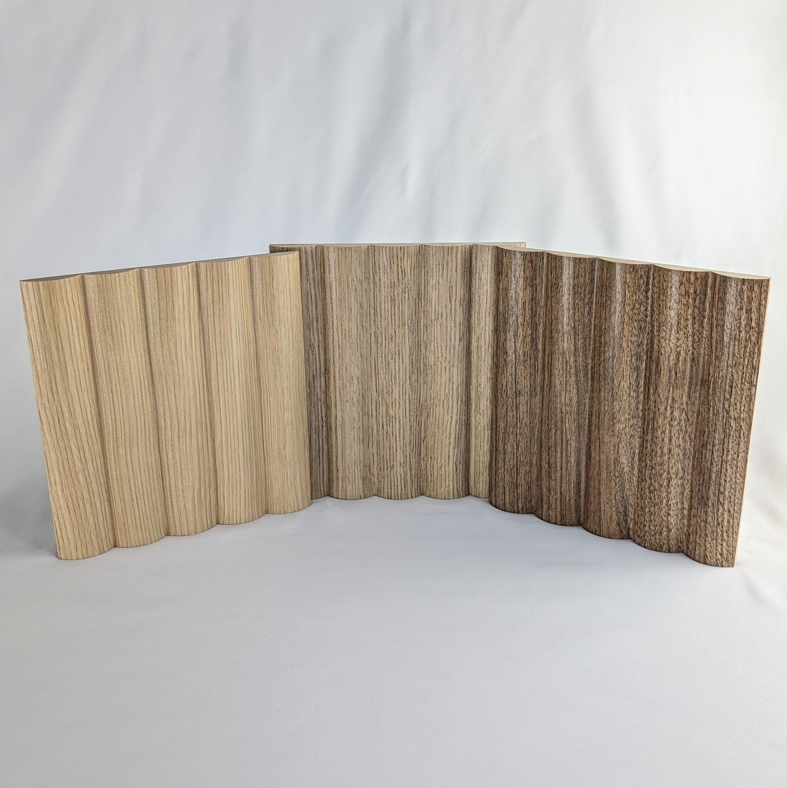 Reeded Wall Panels, 1-1/2 Wide Reeds, Tambour Paneling, Primed, White ...