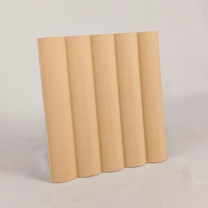 Reeded Wall Panels, 1-1/2 Wide Reeds, Tambour Wall Paneling, Primed or ...