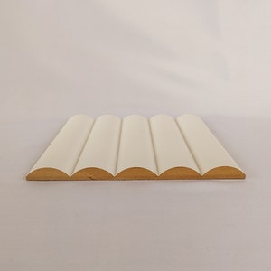 Reeded Wall Panels, 1-1/2 Wide Reeds, Tambour Wall Paneling, Primed or ...